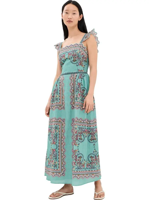CLEOBELLA Veronique Maxi Dress - Bleura Print