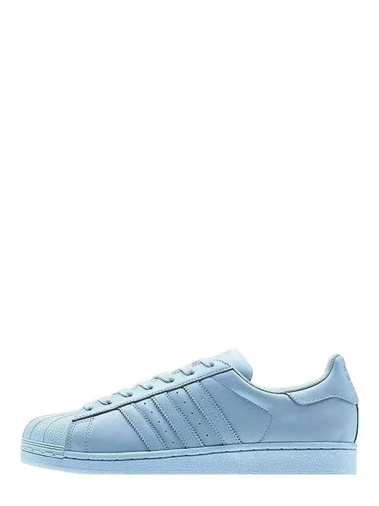 Adidas Originals X Pharrell Superstar Supercolor "clear Sky - Blue