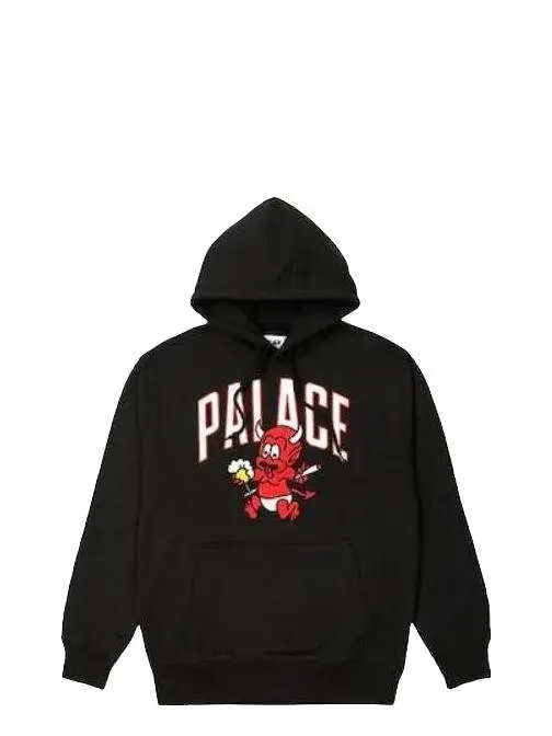PALACE Temptation Hood Deep Hoodie - Black