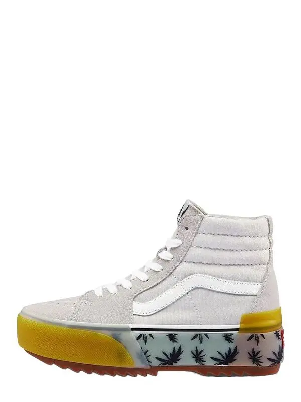 VANS Sk8-hi Stacked Lx High Top Sneakers - Cream