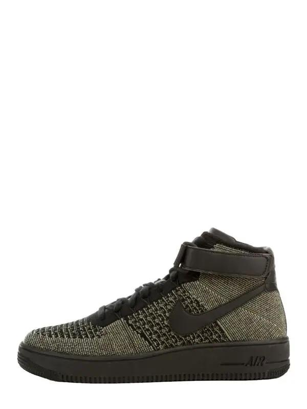 Nike Force 1 Ultra Flyknit Mid Sneakers - Black