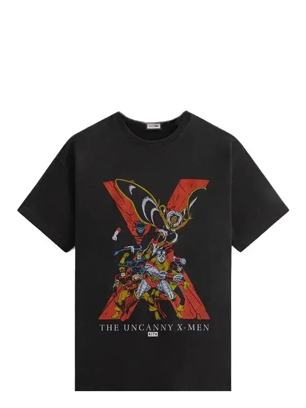 Kith For X-men Uncanny Vintage Nelson Tee - Black