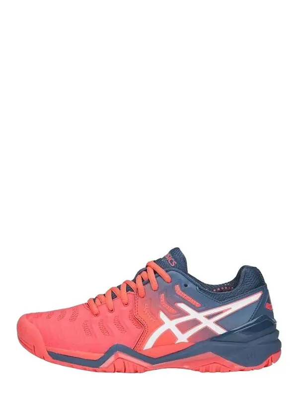 Asics Gel Resolution 7 Performance Footwear - Red/blue