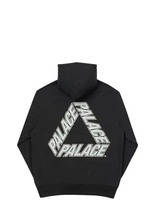 PALACE Classic Triangle Hooded Sweater - Black