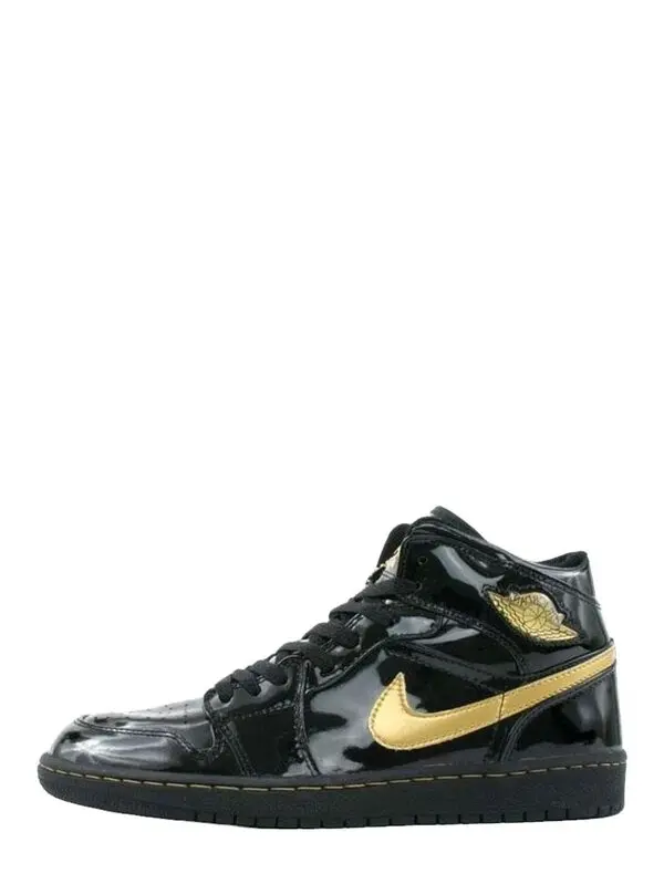 JORDAN 1 Retro Pl 'metallic Gold' 2003 - Black