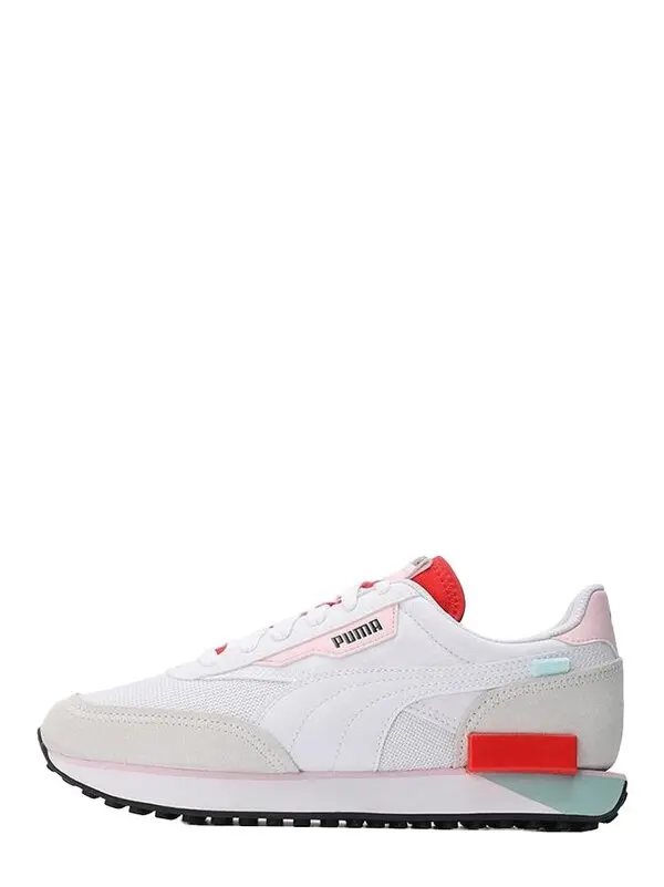 PUMA Future Rider "neon Play" Sneakers - White/red