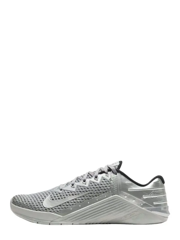 Nike Metcon 6 Premium Athletic Sneakers - Silver/black