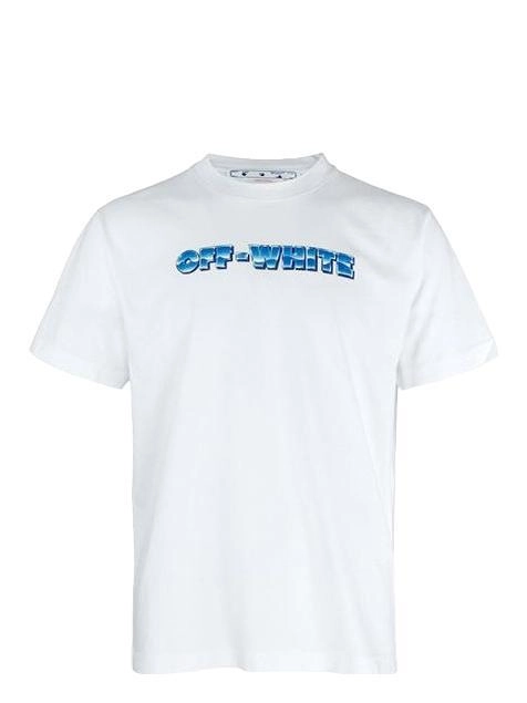 Off-White Ss22 Logo Printing Arrow Short Sleeve White - Multi-color
