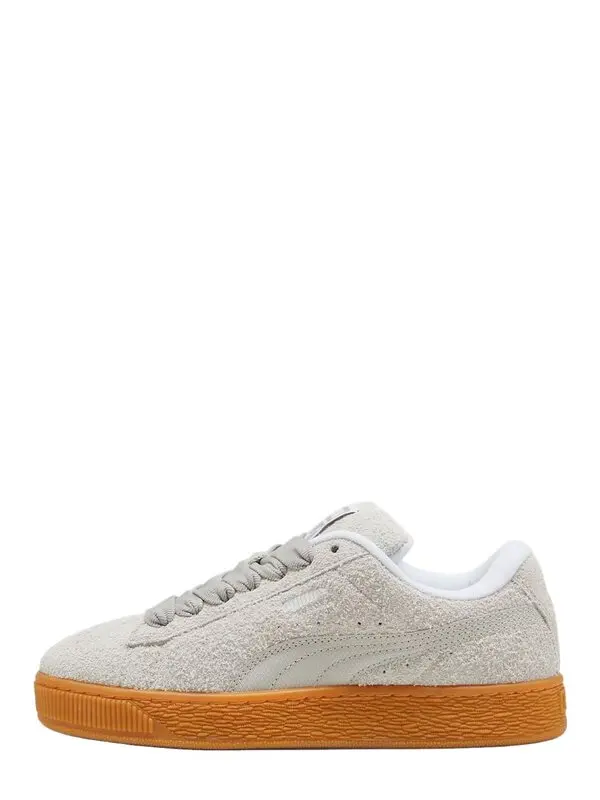PUMA Suede Xl 'hairy Feather Grey Gum' Sneakers - Feather Grey/gum