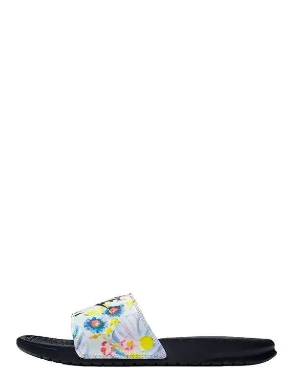 Nike Benassi Slide 'floral Print - Black