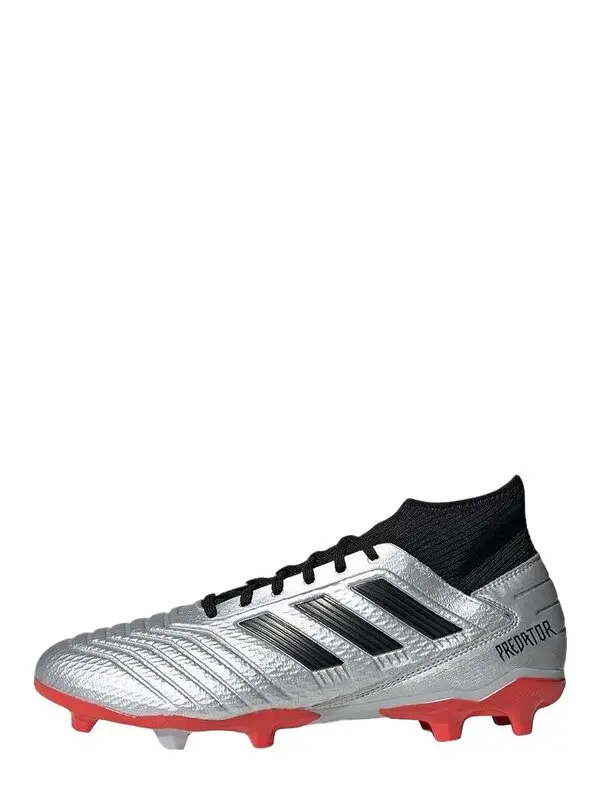 Adidas Predator 19.3 Fg Soccer Cleats - Silver/black