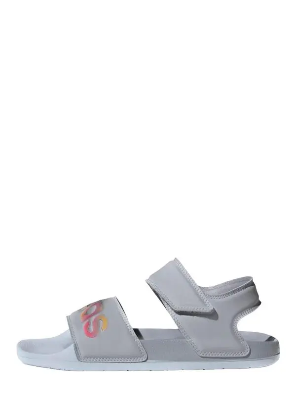 Adidas Adilette Sandal 'halo Silver Iridescent - Greyblue