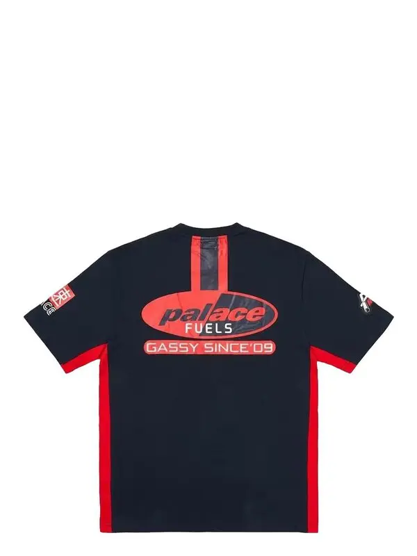 PALACE Racy T-shirt 'navy - Navy/red