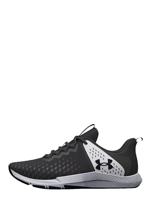 Under Armour Charged Engage 2 Athletic Sneakers - Black/white/grey