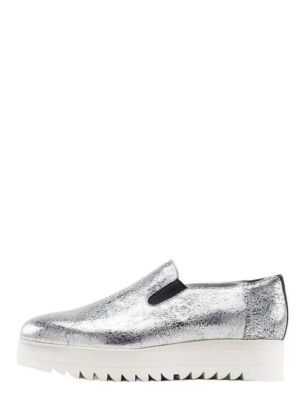 Onitsuka Tiger Slip-on Platform Sneakers - Silver
