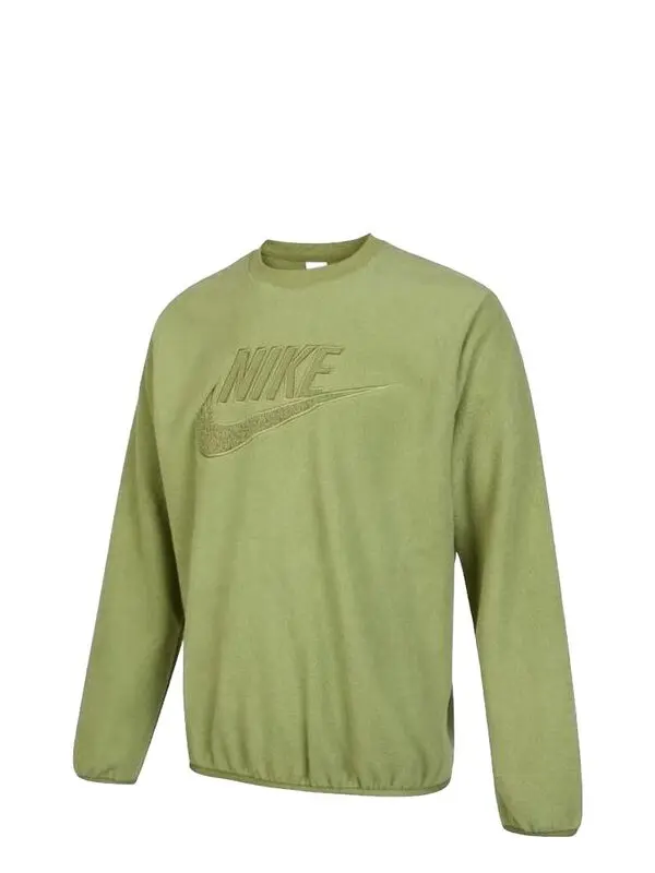 Nike Nsw Fleece Logo Sweatshirt - Green