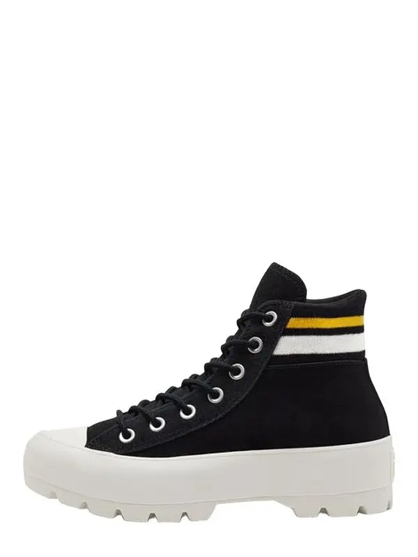 CONVERSE Chuck Taylor All Star Lugged Varsity High Top Sneakers - Black