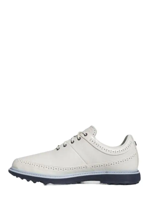 Adidas Mc80 Spikeless Golf Shoes - Off White/collegiate Navy/wonder Blue