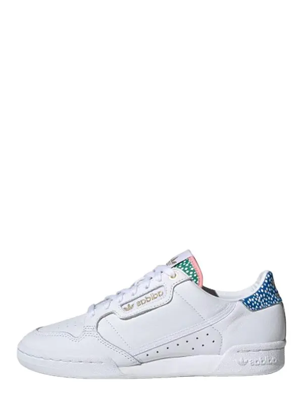 Adidas Continental 80 Metallic Sneakers - White