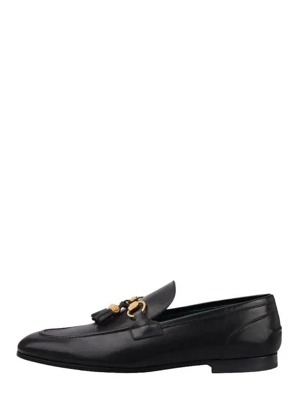Gucci Jordaan Loafer With Horsebit Detail - Black