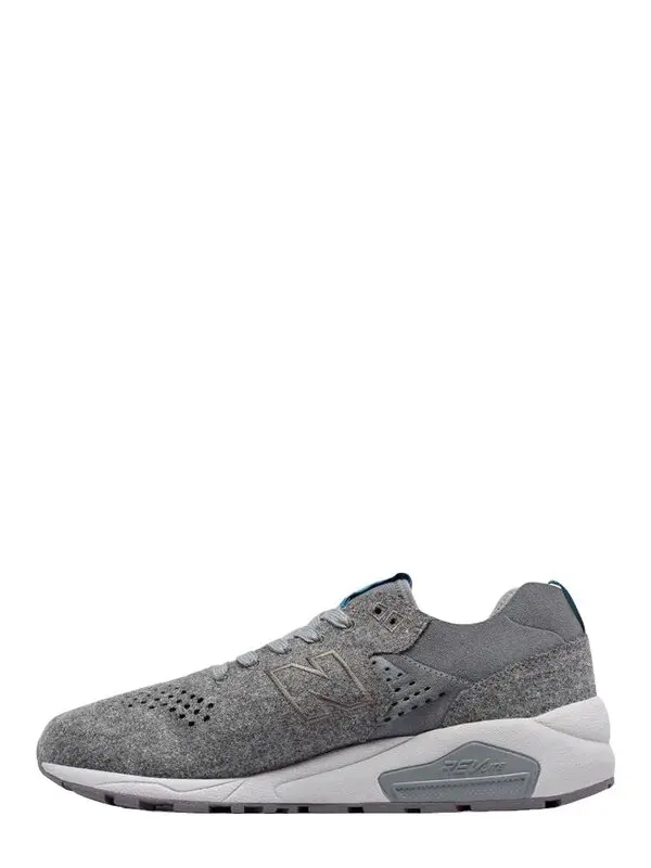 NEW BALANCE 580 Re-engineered Wool Sneakers - Gray/white/blue