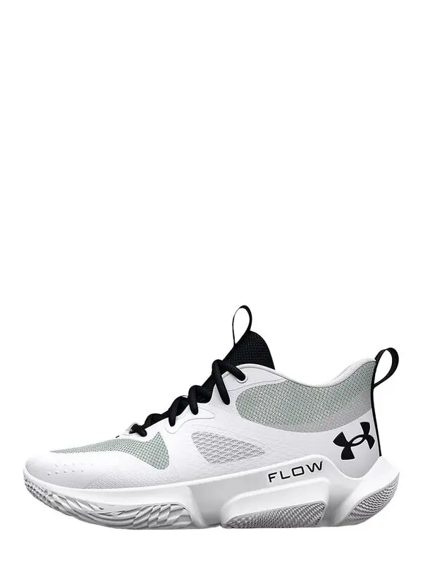 Under Armour Flow Breakthru 3 Basketball Shoes - White/black