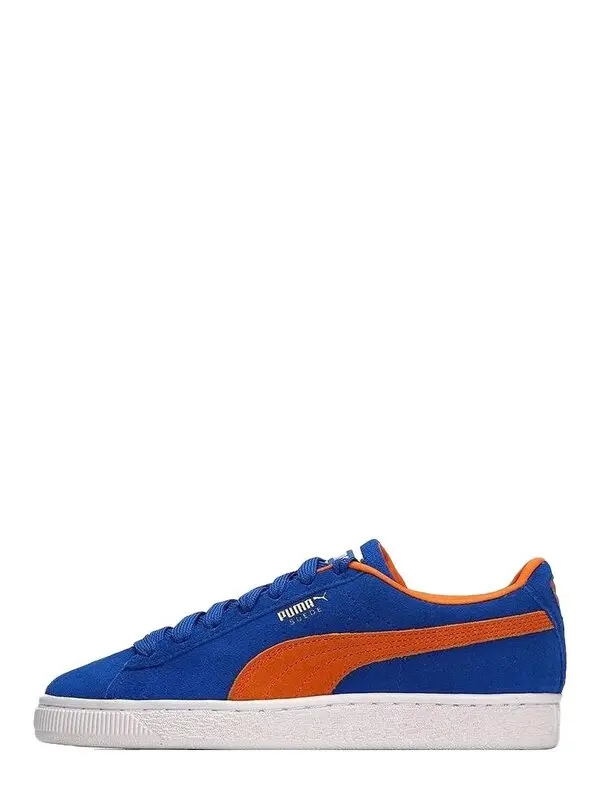 PUMA Suede Teams Knicks Low Top Sneakers - Blue