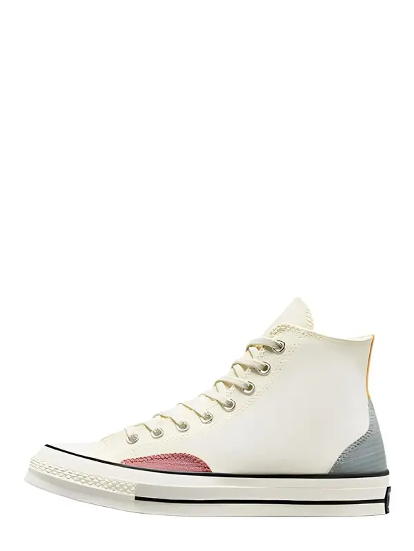 CONVERSE Chuck 70 High Top Sneakers - Cream/yellow/blue