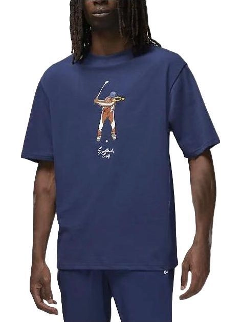 JORDAN X Eastside Golf Tee - Navy