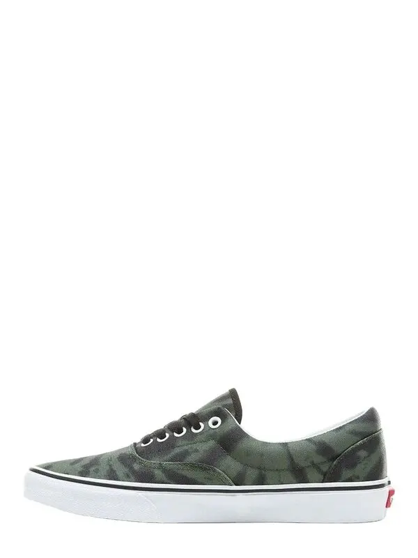 VANS Era Garden Green Tie Dye Sneakers - Black/green