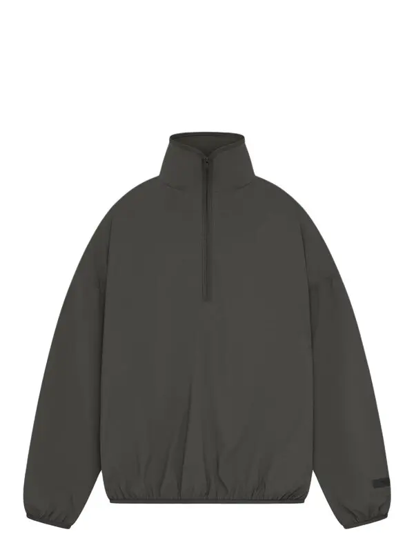 Fear Of God Ss24 Nylon Half Zip Mockneck - Ink