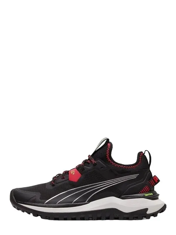 PUMA Voyage Nitro Athletic Sneakers - Black/pink/silver