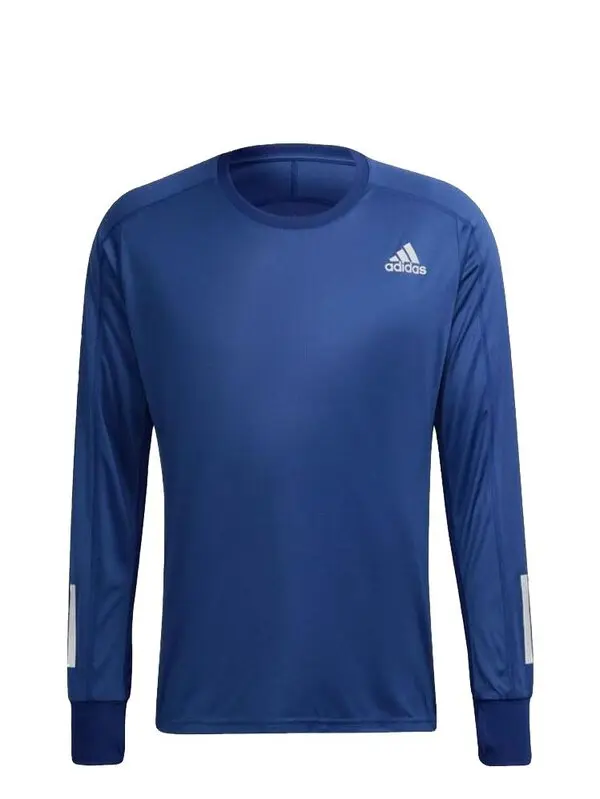 Adidas Long Sleeve Quick Dry Training T-shirt - Blue