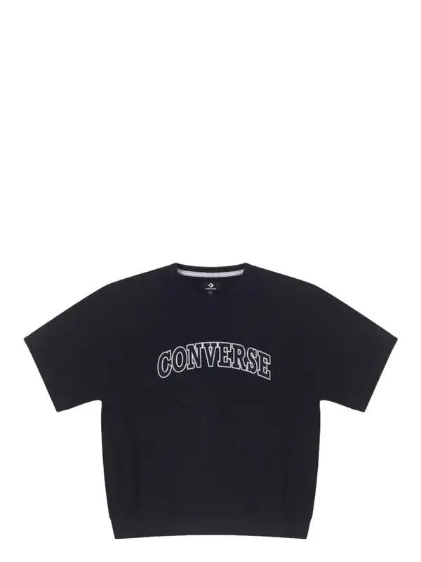 CONVERSE Retro Chuck Crew T-shirt Asia Sizing - Black