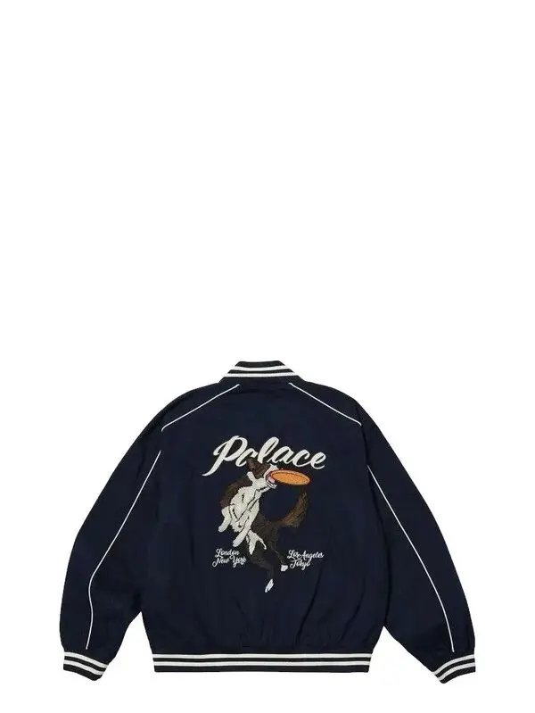 PALACE Catch It Bomber Jacket - Navy