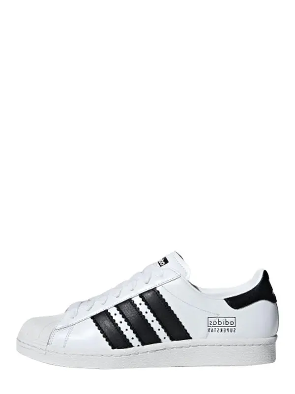 Adidas Superstar 80s Sneakers - White/black