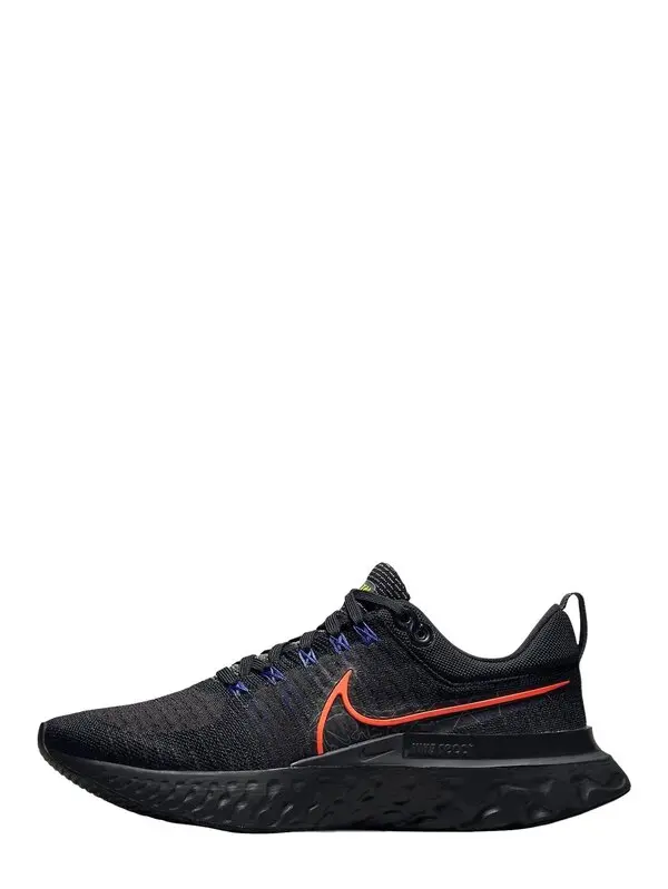 Nike React Infinity Run Flyknit 2 Athletic Sneakers - Black