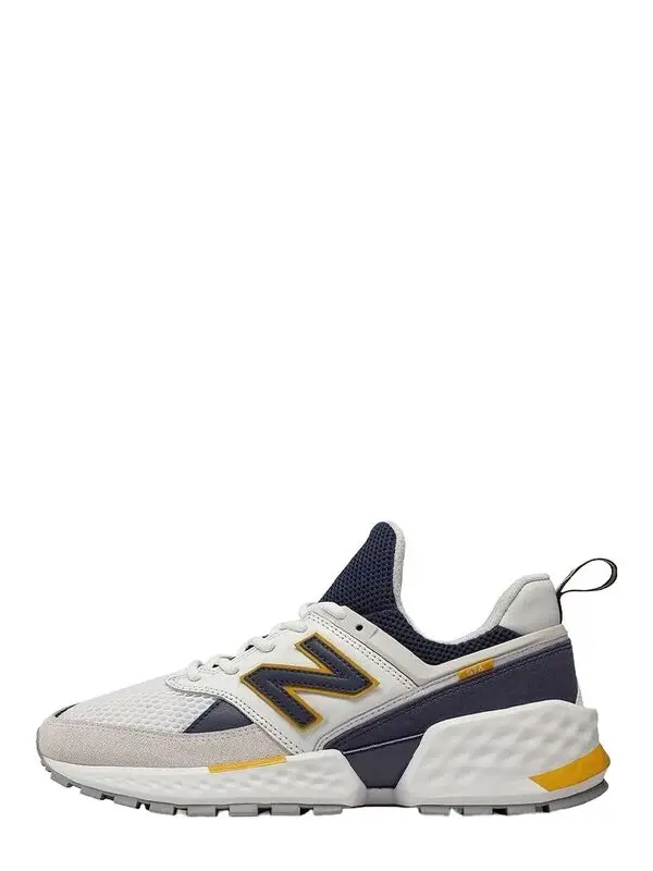 NEW BALANCE 574 Sport Casual Sneakers - White/blue