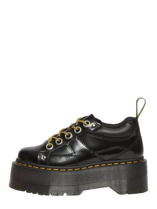 Dr. Martens 5-eye Max Buttero Platform - Black