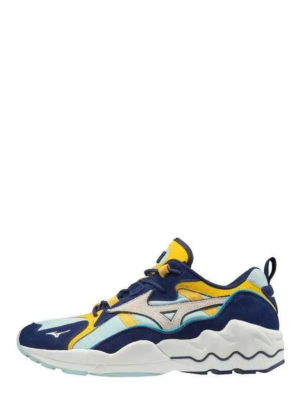 Mizuno Wave Rider 1 Og Sneakers - Navy/white/yellow