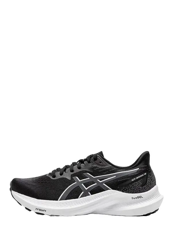 Asics Gt-2000 12 Athletic Sneakers - Black/white/grey