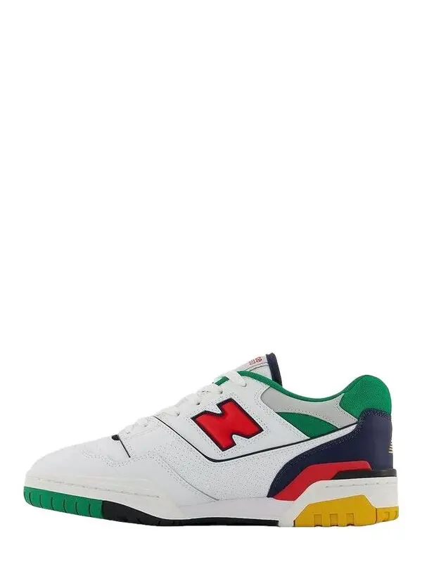 NEW BALANCE 550 "oak Leaf Green Red" Sneakers - White/red/green