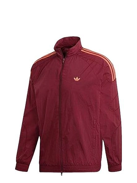 Adidas Originals Flamestrike Woven Track Top 'maroon Orange - Wine Red