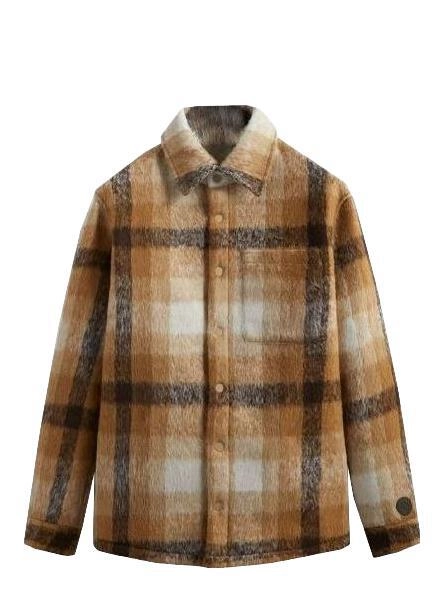 Kith Check Sheridan Shirt Jacket - Brown