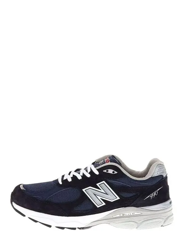 NEW BALANCE 990v3 Made In Usa Sneakers - Black/navy Blue