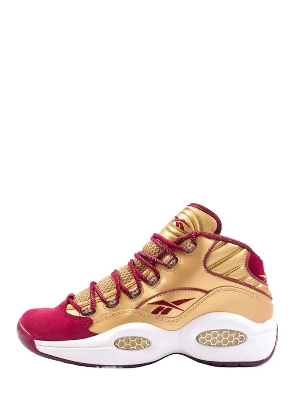 REEBOK Packer Shoes X Question Mid "saint Anthony - Rbk Gold/team Cardinal/white