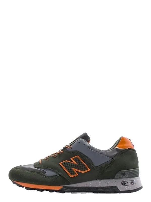 NEW BALANCE M577 Made In England "rain Mac Pack Olive - Olive Green/orange
