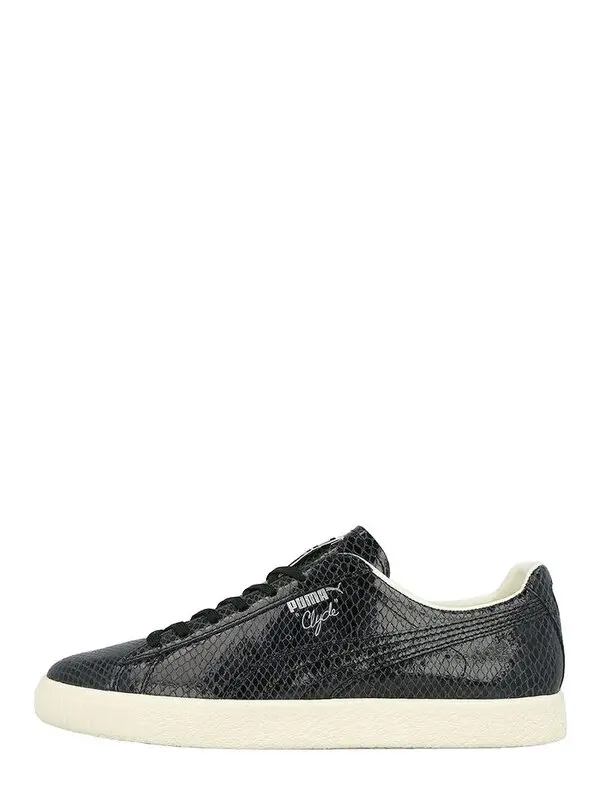 PUMA Clyde Snake Casual Shoes - Black