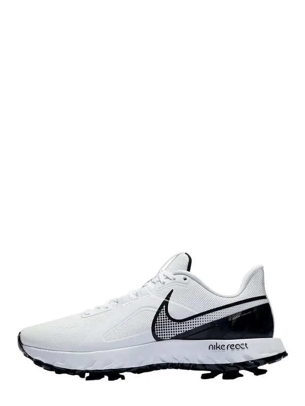 Nike React Infinity Pro Golf Shoes - White/black