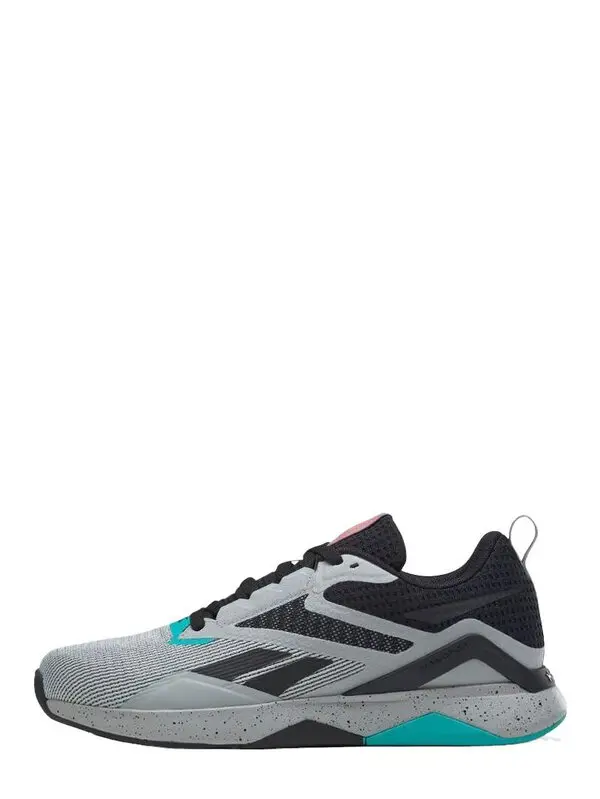 REEBOK Nanoflex V2 Athletic Sneakers - Core Black/pure Grey/classic Teal